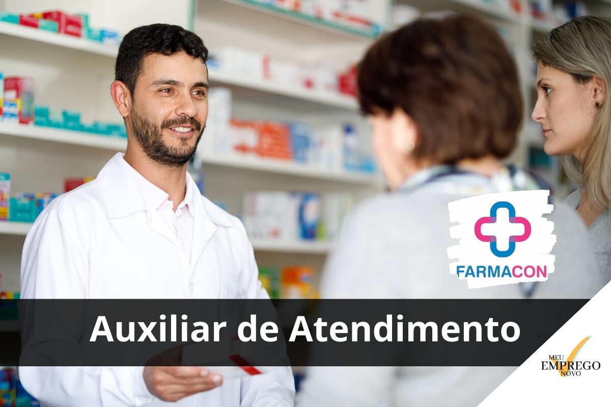 Farmacon Anuncia Vaga Exclusiva para Auxiliar de Atendimento ...