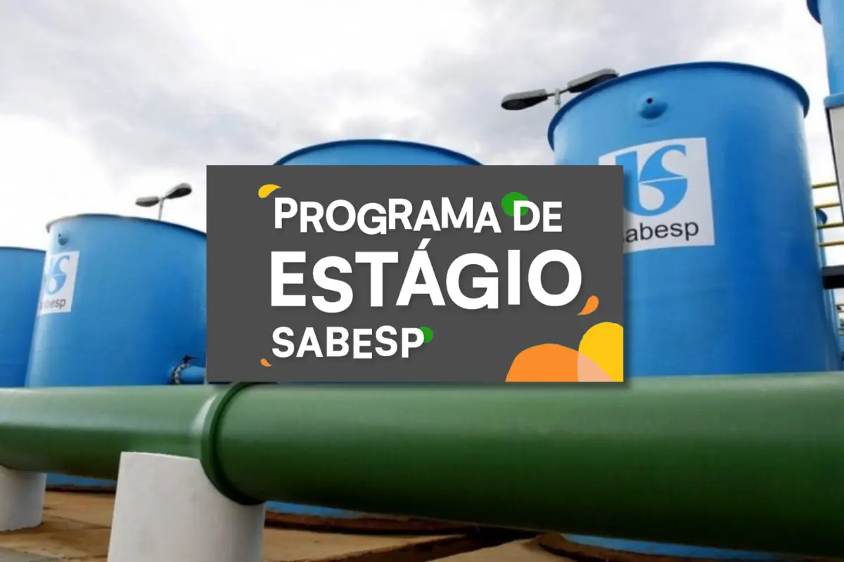 Inscrições Abertas Para Estágio na Sabesp com Bolsa de R$ 2.200 e ...