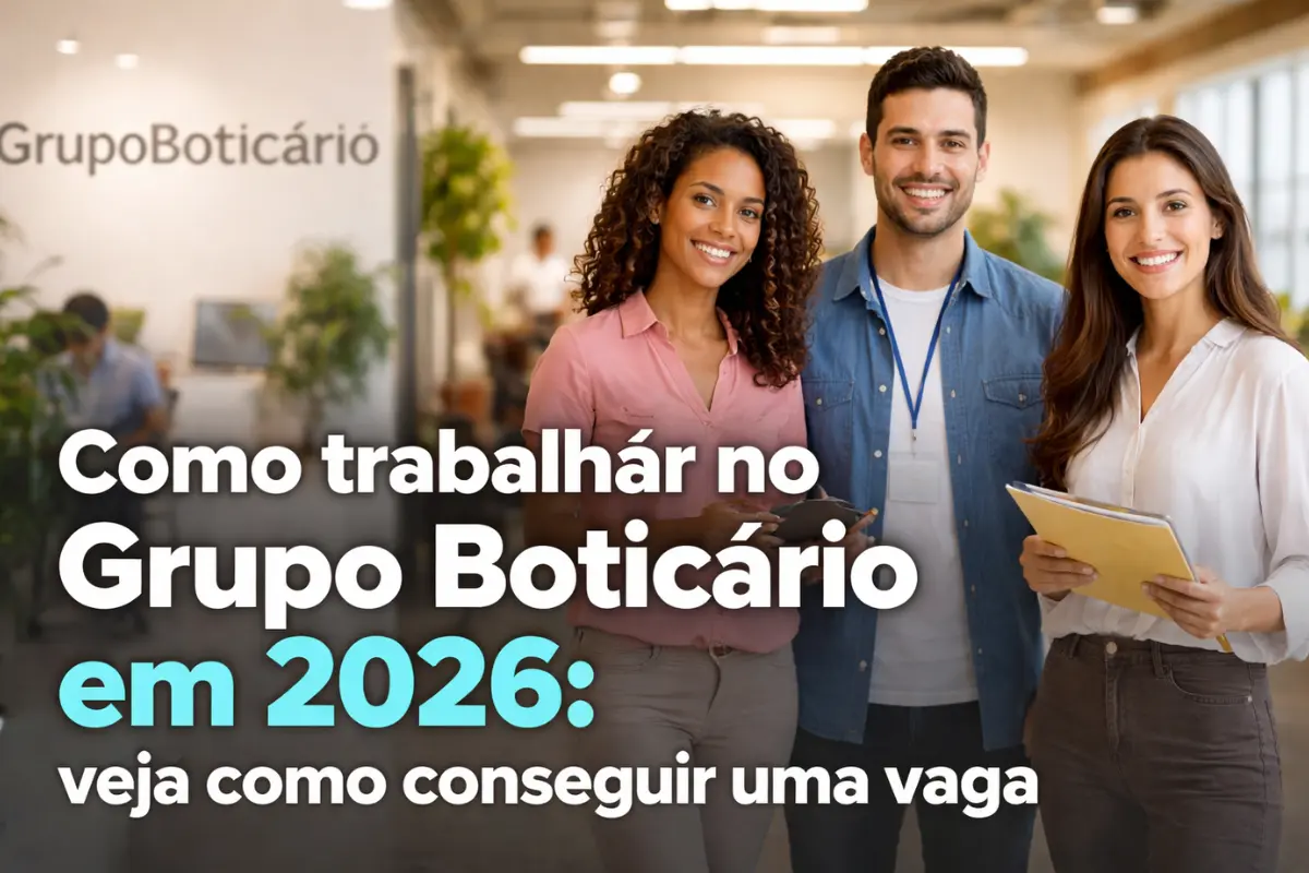 Como trabalhar no Grupo Boticário em 2026: veja como conseguir uma vaga